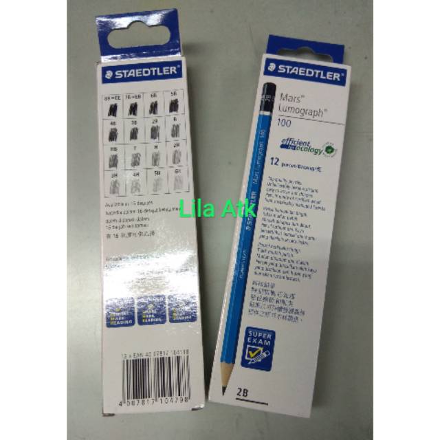 Jual Pensil Staedtler 2B original | Shopee Indonesia