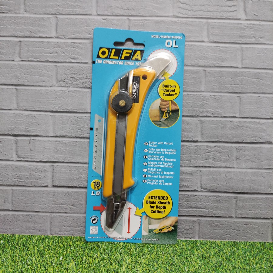 Jual Pisau Cutter 18mm OLFA OL Snap-Off Blade Cutter | Shopee Indonesia