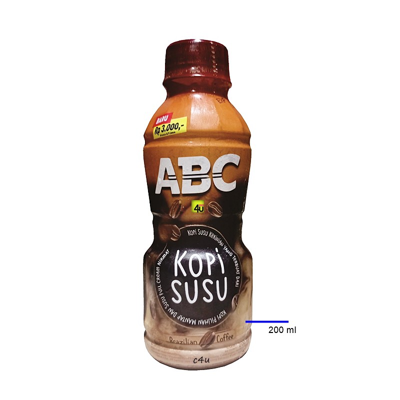 Jual ABC - Coffee Drink - 200ml Botol RTD | Shopee Indonesia