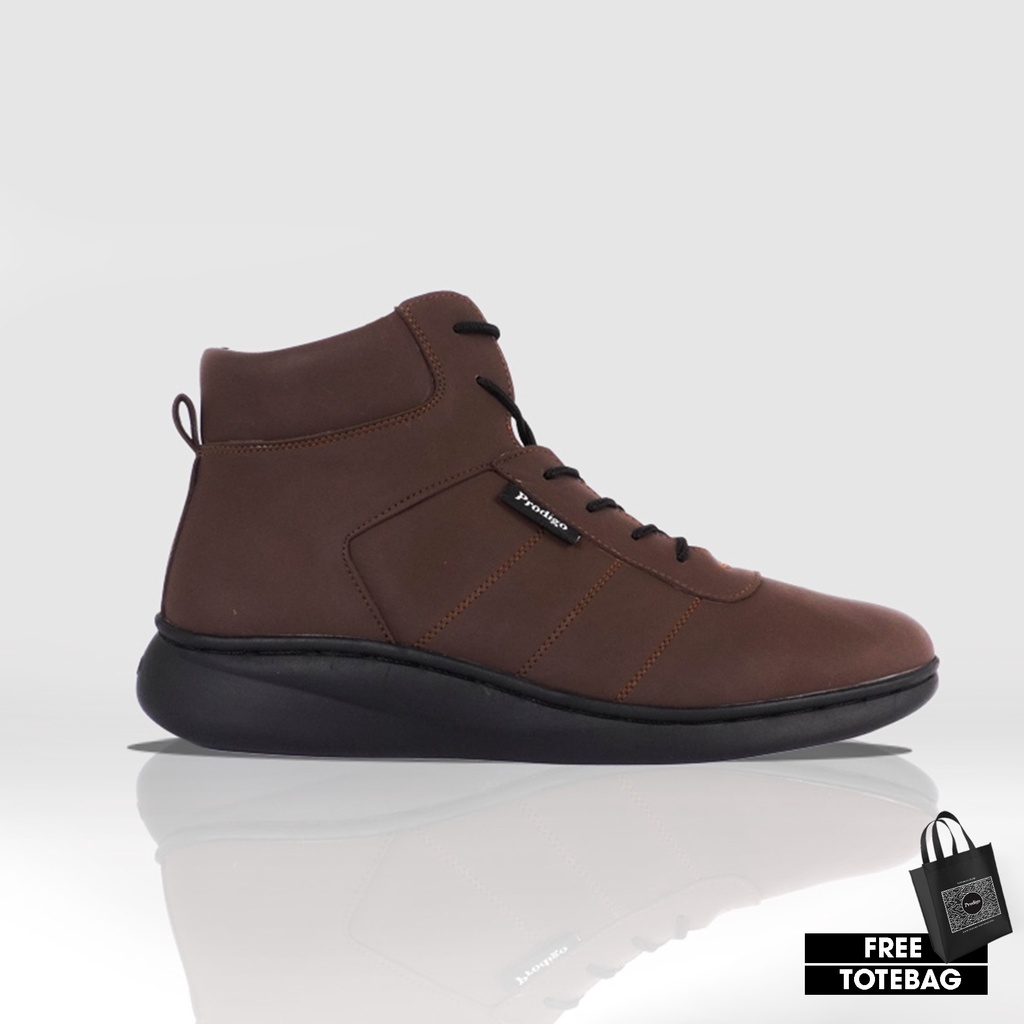 Jual Prodigo * Sepatu Pria Belitung Brown | Sepatu Boots | Sepatu ...