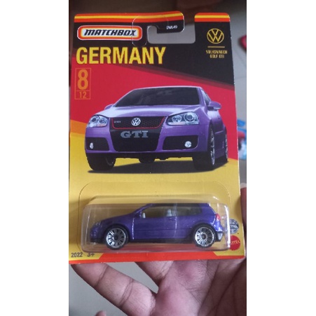 Jual Matchbox Volkswagen Golf GTI Germany LIMITED EDITION | Shopee ...