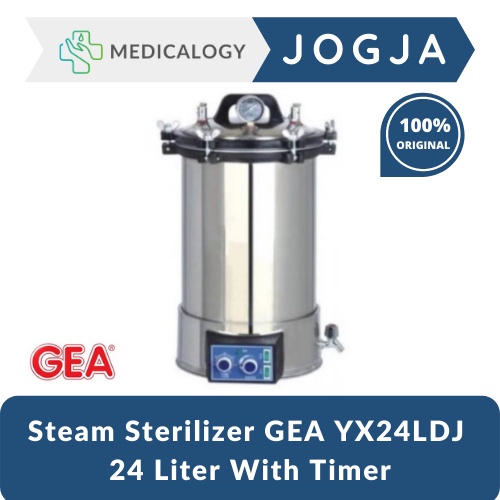 Jual Autoclave/Steam Sterilizer GEA YX24LDJ 24 Liter WITH Timer ...