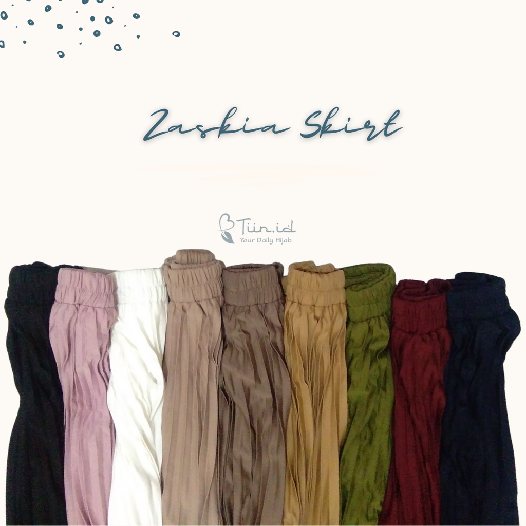 Jual Zaskia Skirt (Rok Plisket) | Shopee Indonesia