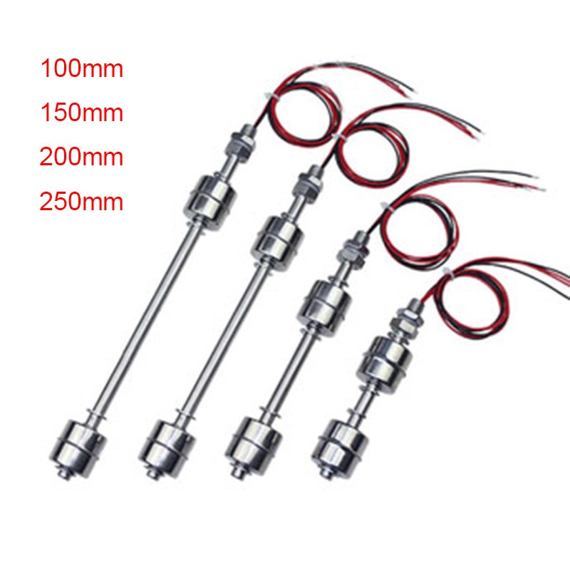 Jual Double Ball Float Switch Tank Liquid Water Level Sensor Stainless ...