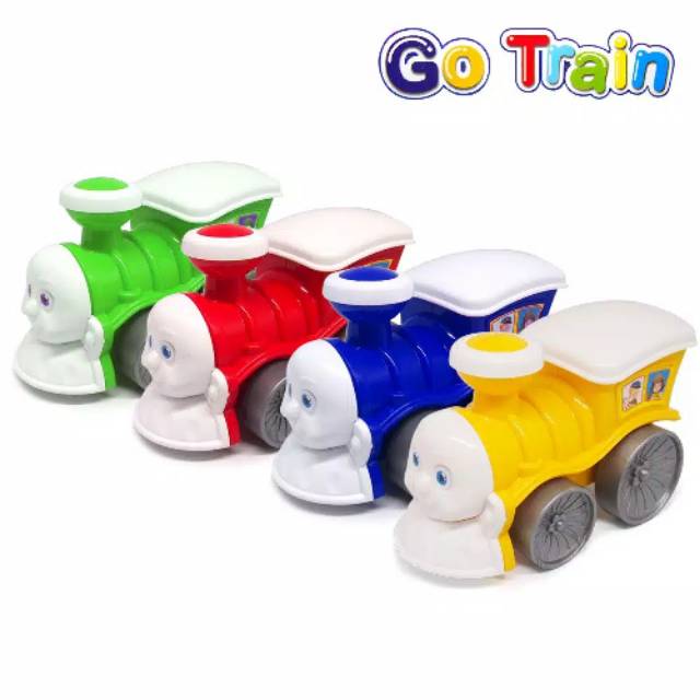 Jual Mainan kereta api tarik bunyi GO TRAIN | Shopee Indonesia