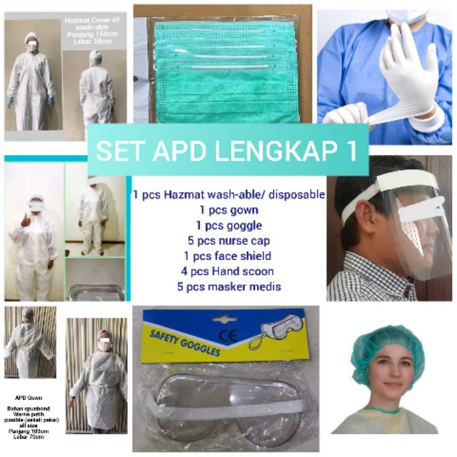 Jual Set APD lengkap 1a | Shopee Indonesia