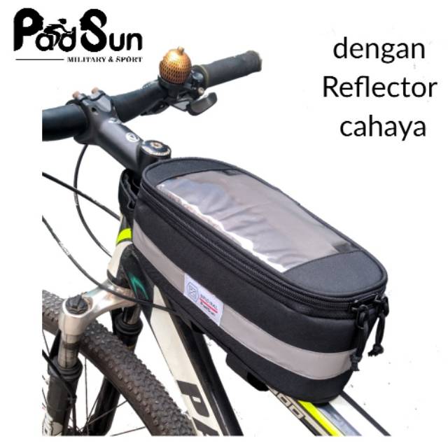 Jual aksesoris sepeda :Tas frame touchscreen smartphone untuk sepeda ...