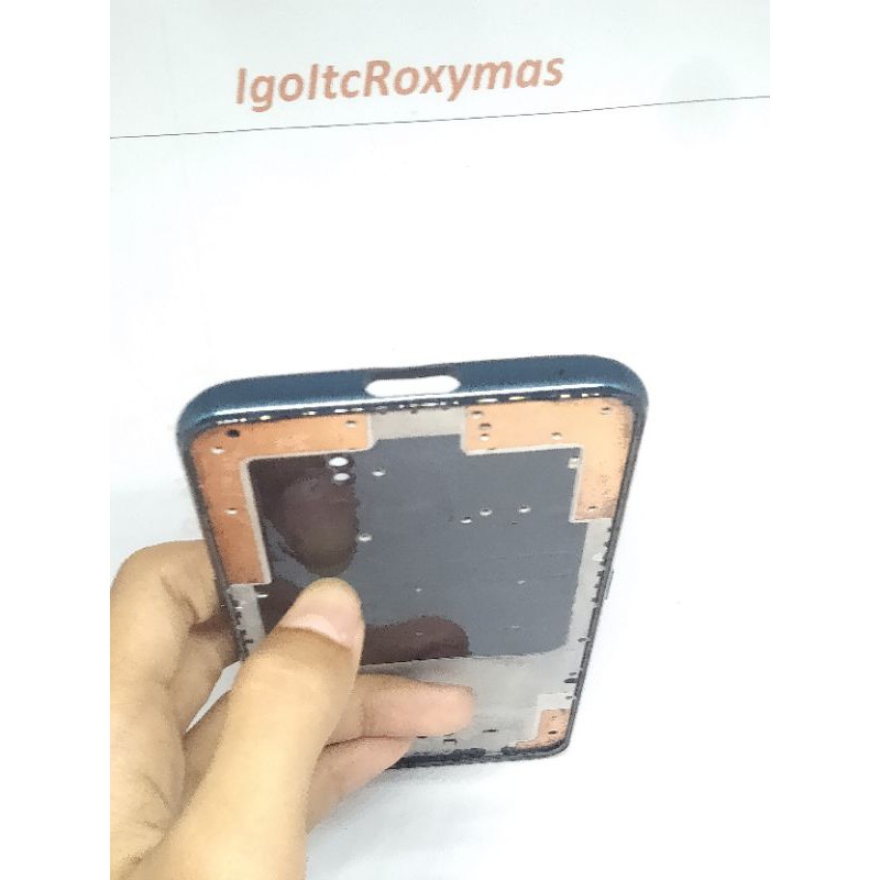 Jual FRAME BAZEL BAZEEL BEZEL TULANG TENGAH REALME X TULANG SAMPING ...
