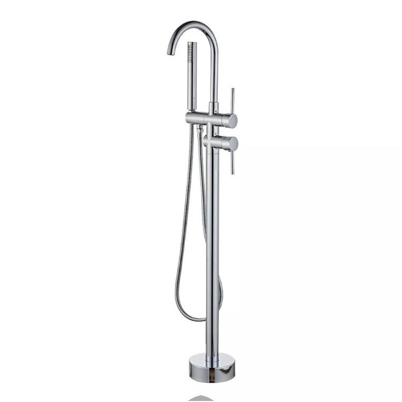 Jual Shower Gold Kran Bak Mandi Gold Keran Standing Shower Bathtub Gold ...