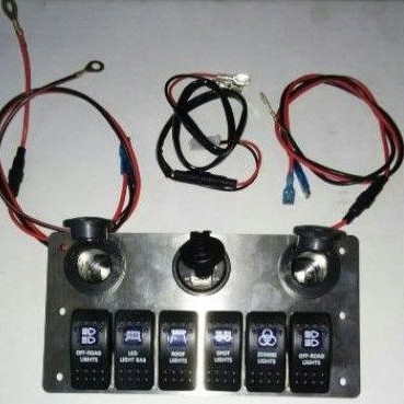 Jual panel saklar swit switch lampu offroad universal | Shopee Indonesia