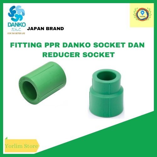 Jual FITTING PIPA PPR SOCKET/SOK/REDUCER SOCKET 1/2-1 INCH DANKO ...
