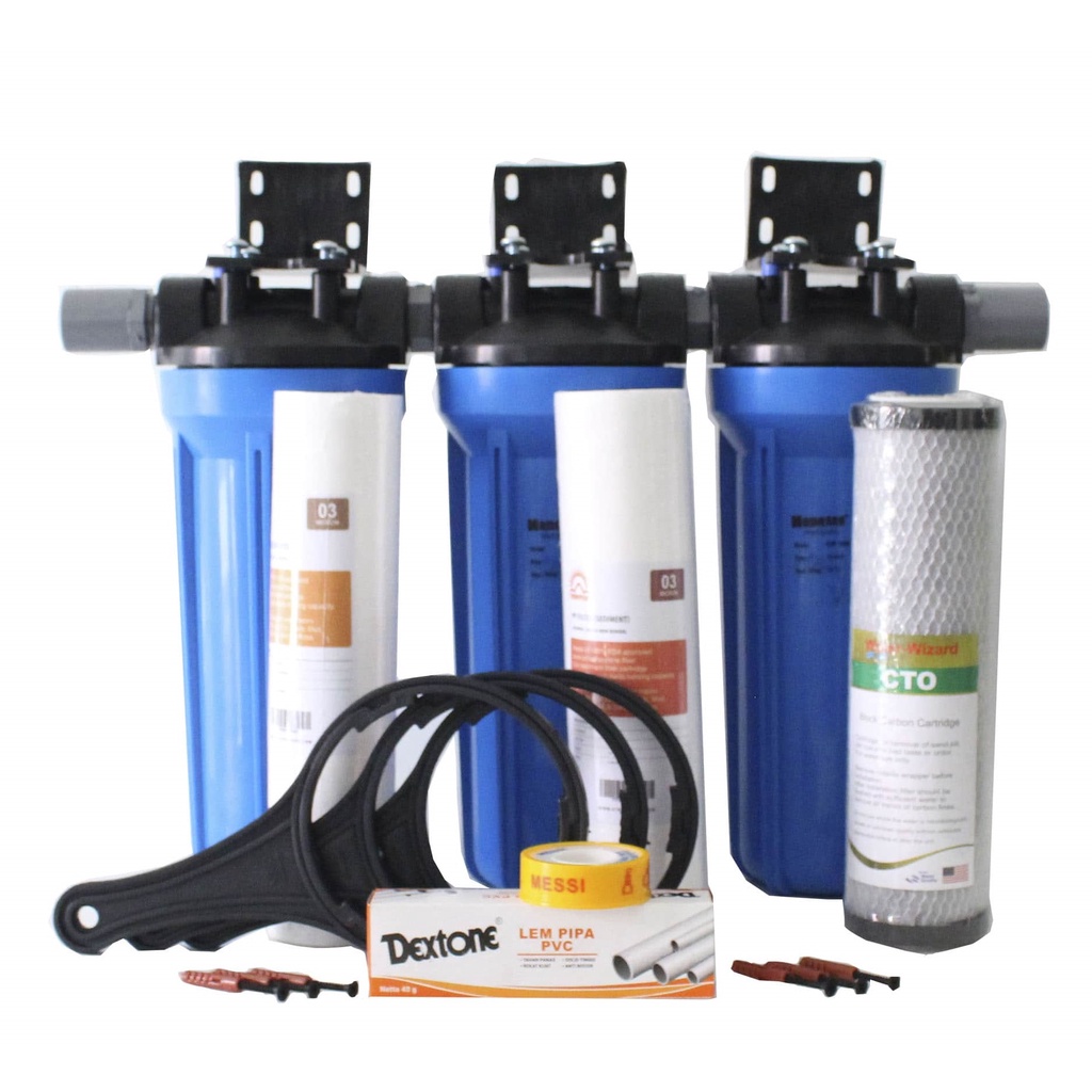 Jual Paket Filter Air 3 Tahap SSC / Filter Air Sumur / Filter Air ...