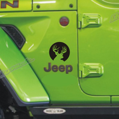 Jual cutting sticker SILUET RUSA stiker mobil stiker Jeep | Shopee ...
