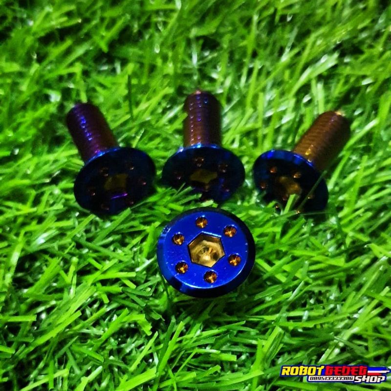 Jual baut disk disc u YAMAHA baut probolt stainless HENG thailand | Shopee Indonesia