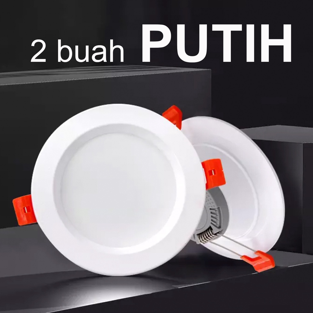 Jual Lampu Downlight LED SNI lampu donlet plafon tanam panel inbow ...