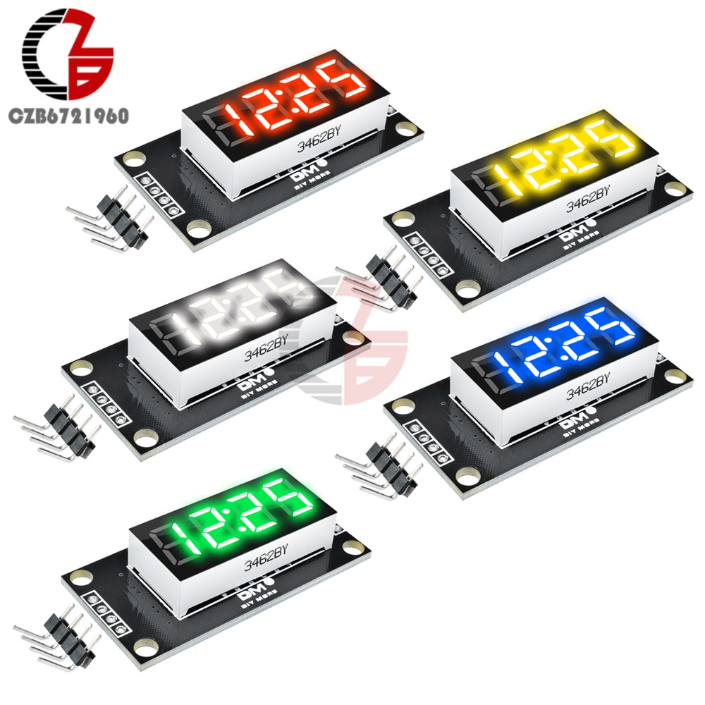 Jual PREORDER TM1637 4-Digit 7 Segment Time Clock Module 0.36 Jual PREORDER TM1637 4-Digit 7 Segment Time Clock Module 0.36