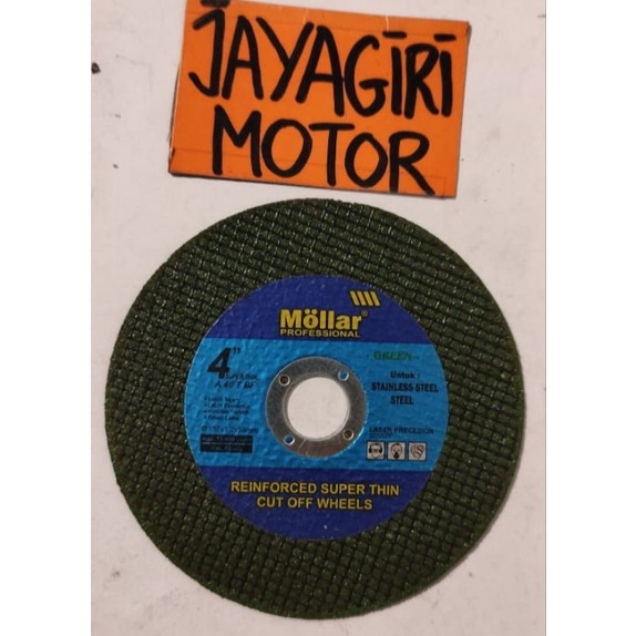 Jual MOLLAR Batu Gerinda 4Inch 4" Grinder Potong Pemotong Cut Cutter ...