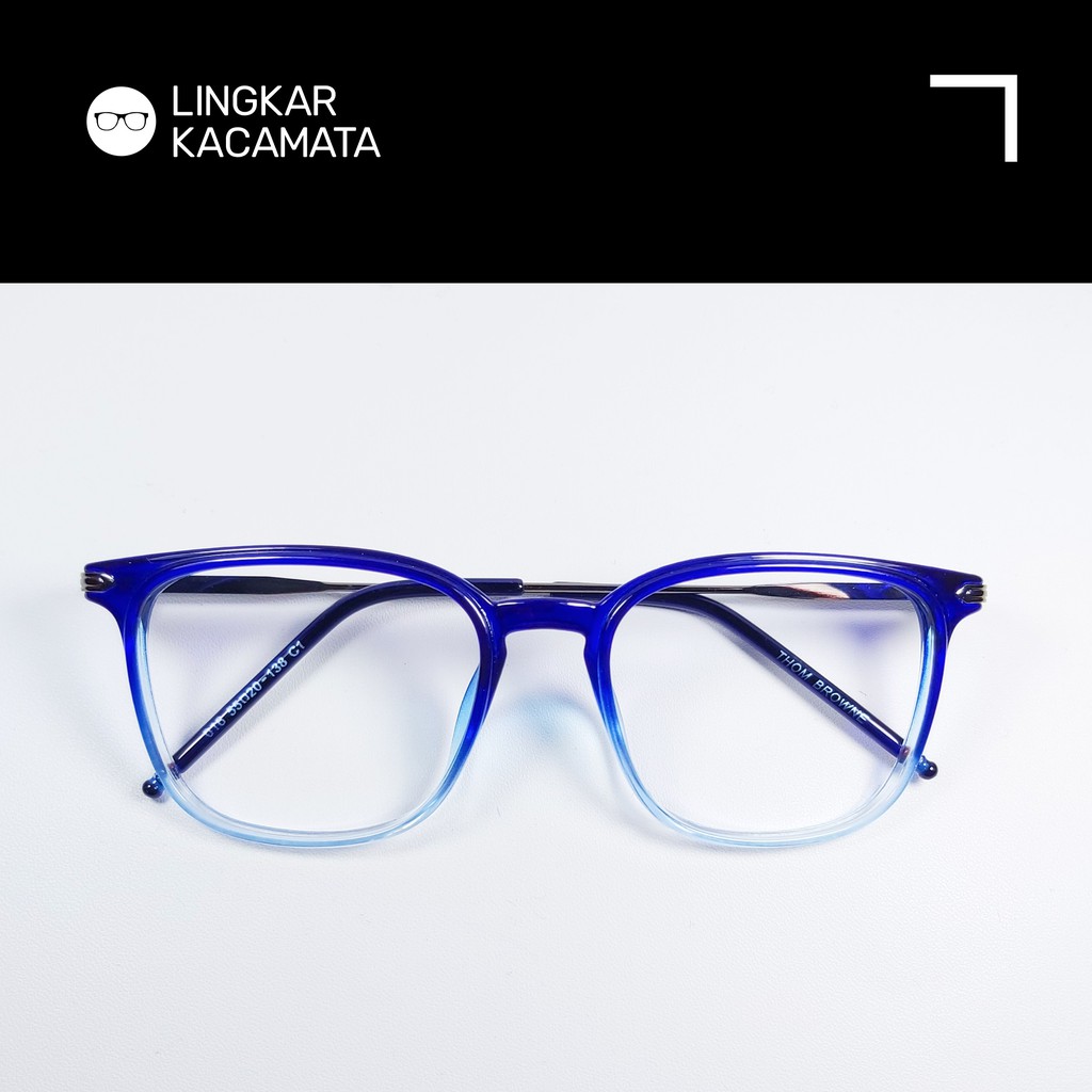 Jual Kacamata YOLO Biru Terang Minus Anti Radiasi Wanita Pria ...