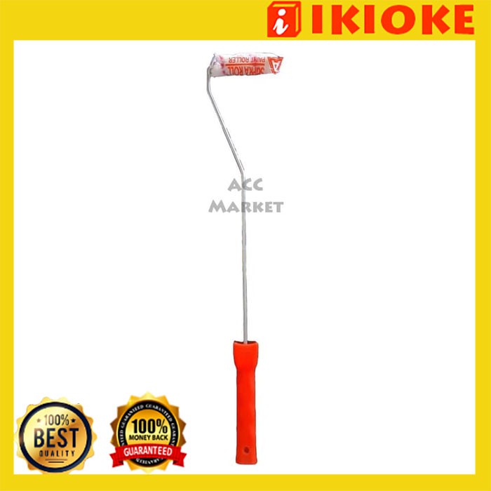 Jual Kuas Rol Cat 4 Inch SPR Tembok Dinding Roll Paint Brush Minyak ...