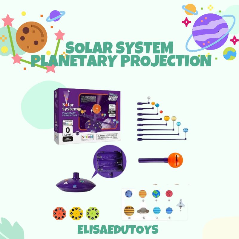 Jual STEAM solar system projector planetary proyektor planet | Shopee ...