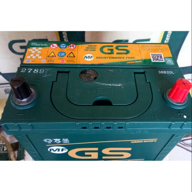 Jual Aki Accu Kering GS Astra MF NS40ZL, Honda Freed, Jazz, Brio, Mobilio, BRV, City, Raize ...