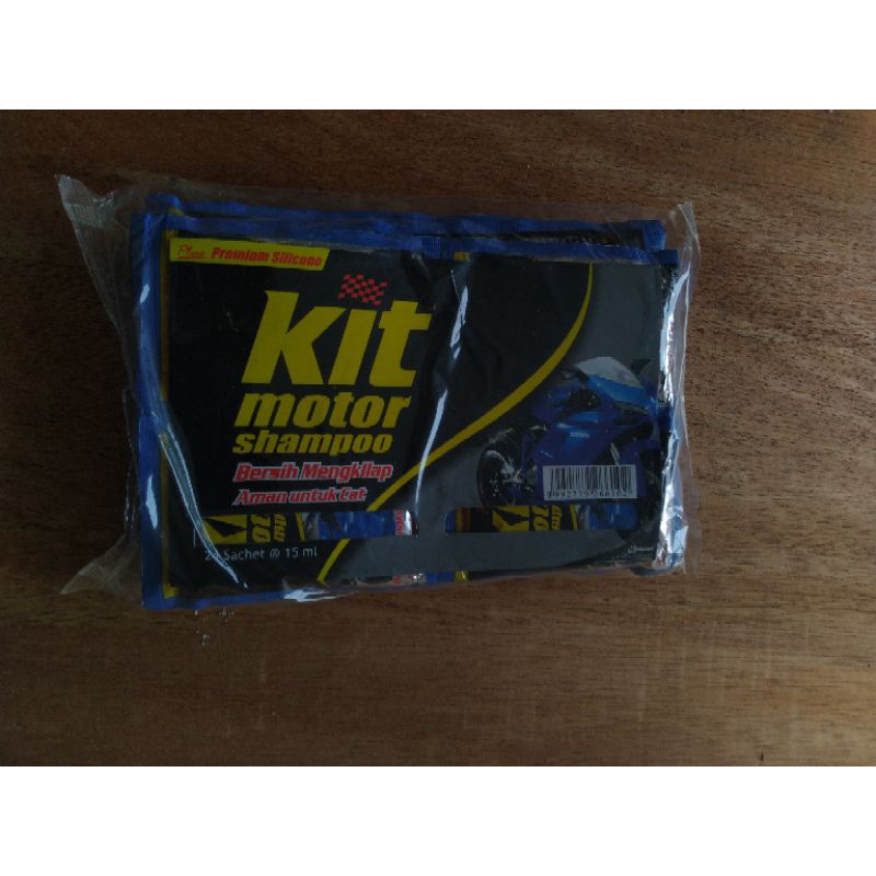 Jual KIT motor shampoo ( biru ) | Shopee Indonesia