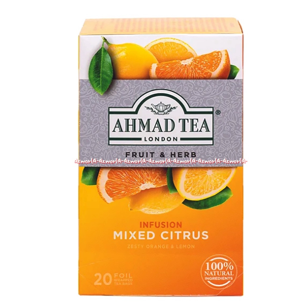 Jual Ahmad Tea Fruit & Herbs Infuision Mixed Citrus 20foil Teh Rasa ...