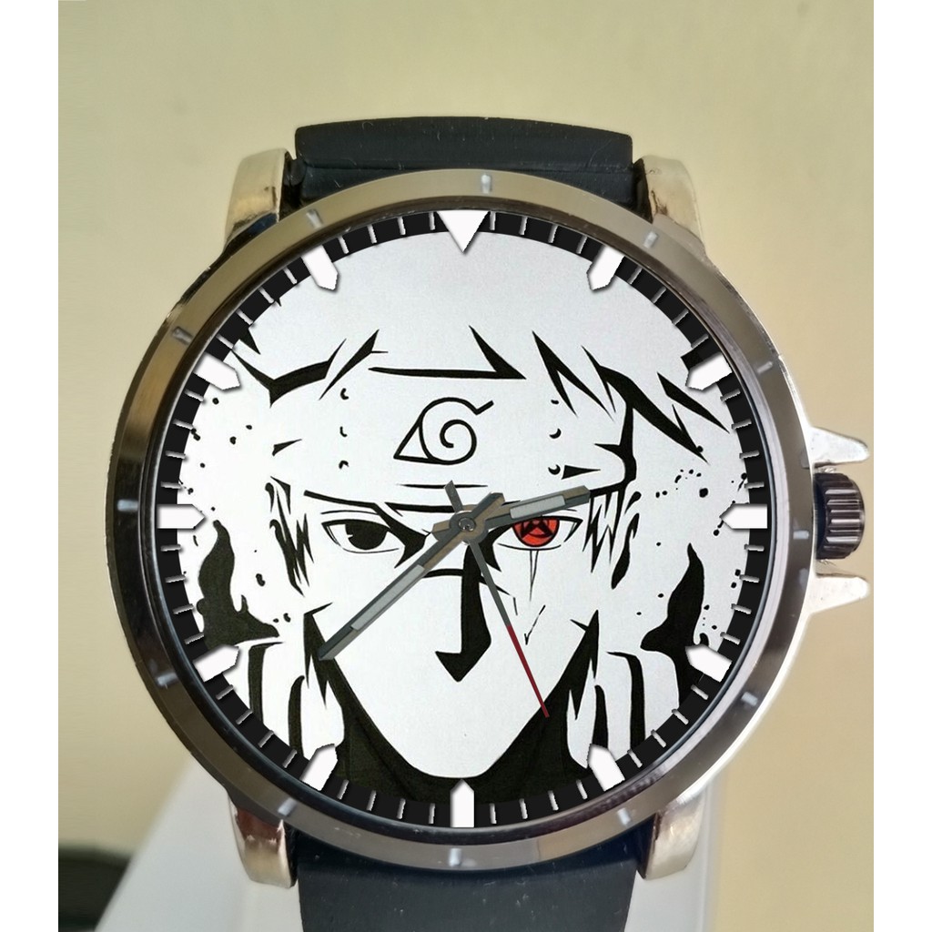 Jual Jam Tangan Custom Hatake Kakashi Art 02 | Shopee Indonesia