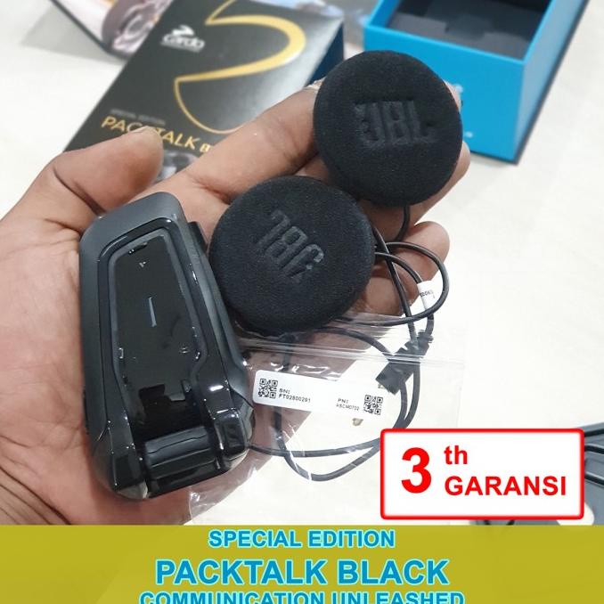 Jual Intercom Packtalk Bold Black Jbl Cardo System | Shopee Indonesia