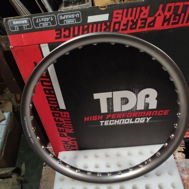 Jual Velg TDR U Shape Bulat 140 ring 17 Brown (1 biji) | Shopee Indonesia