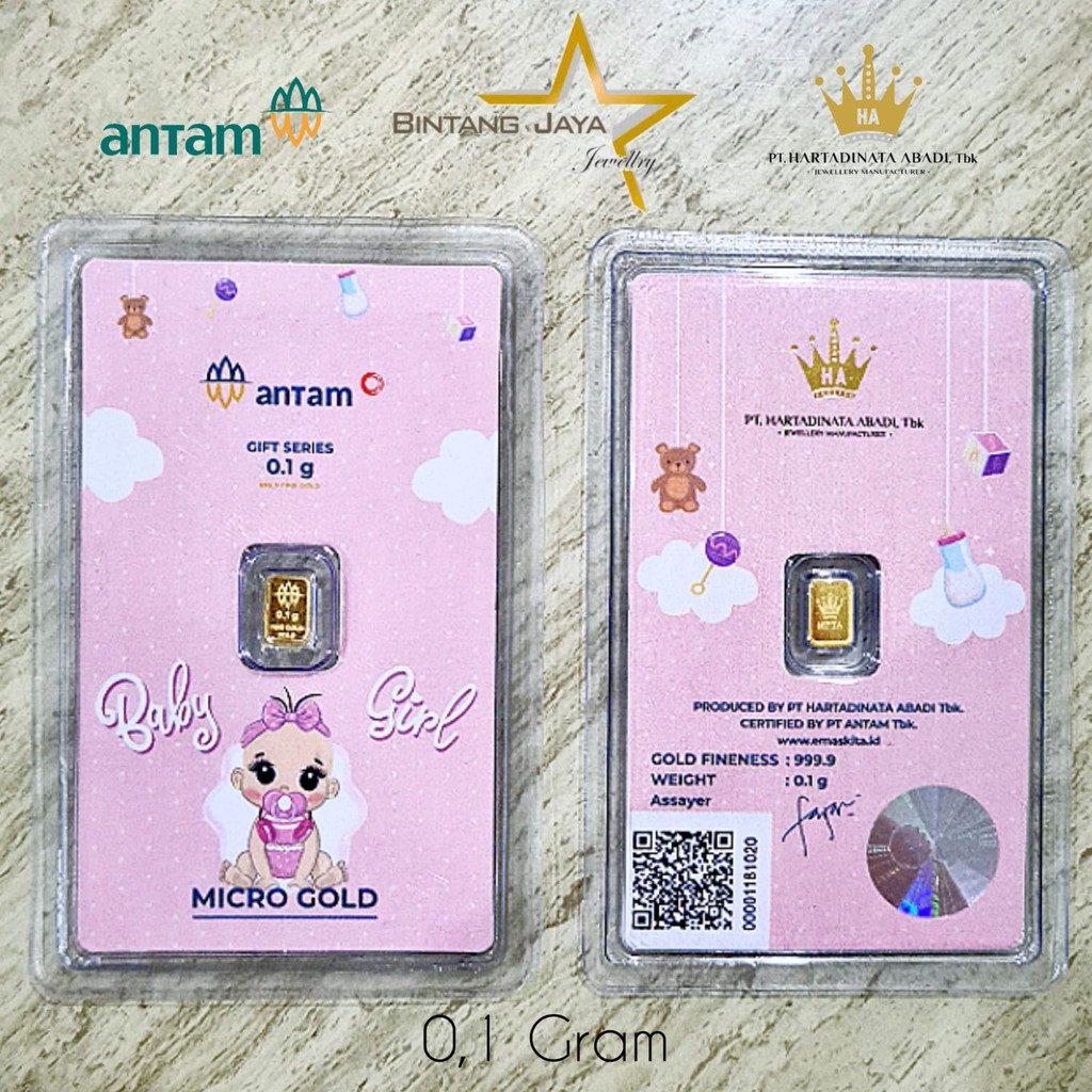 Jual EMAS LOGAM MULIA MICROGOLD ANTAM HARTADINATA MINIGOLD 9999 EMAS ...