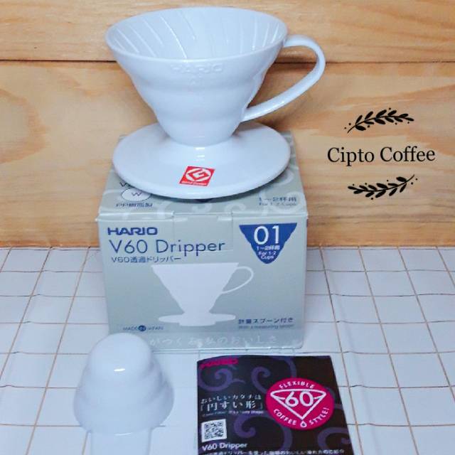 Jual Hario VD-01 V60 Dripper 01 Coffee Plastic Filter Saringan Kopi ...