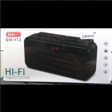 Jual SPEAKER WIRELESS BLUETOOTH 5BRO GM - V12 | Shopee Indonesia