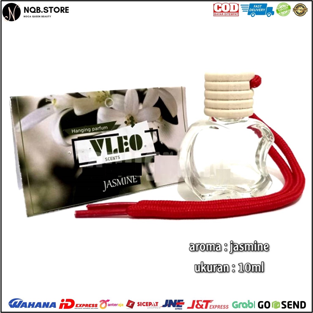 Jual NQB - Parfum Cair JASMINE Botol Kaca Parfume Pewangi Mobil WC ...