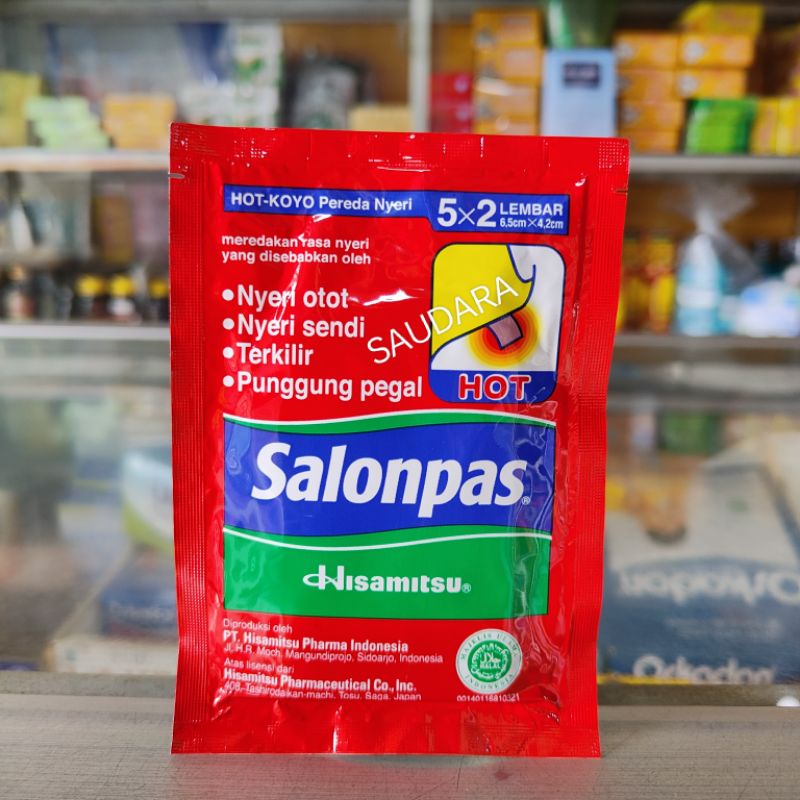 Jual Salonpas HOT 5X2 Lembar | Shopee Indonesia
