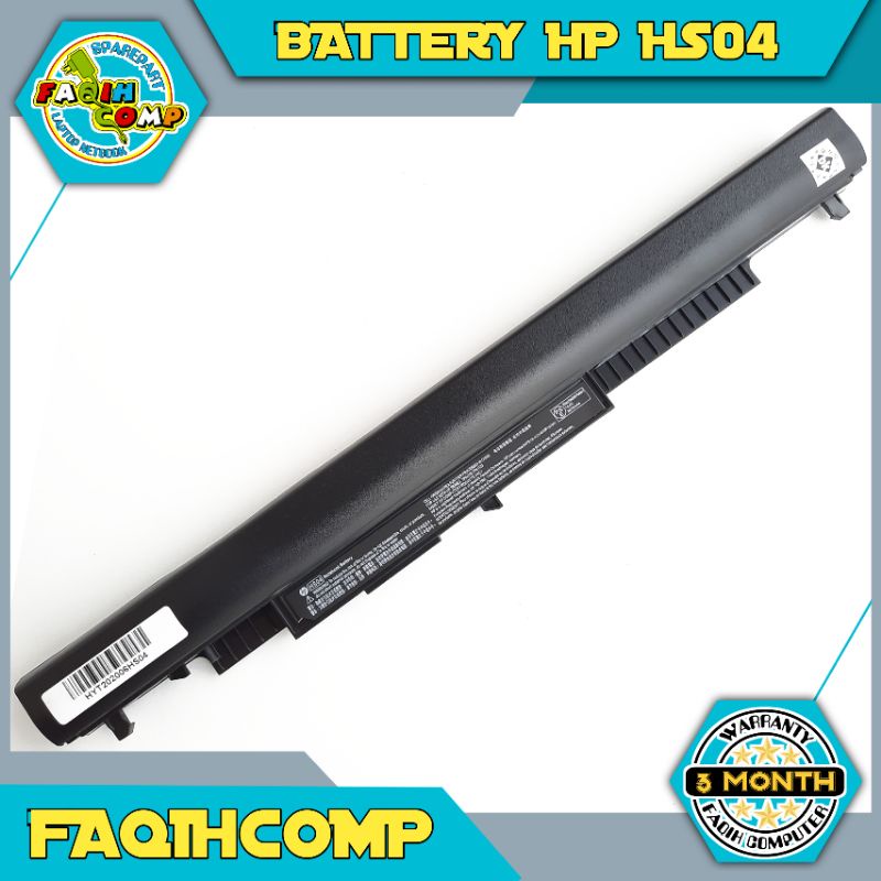 Jual Baterai Batre Battery Laptop HP Notebook model HS04 14 ac001tu ...