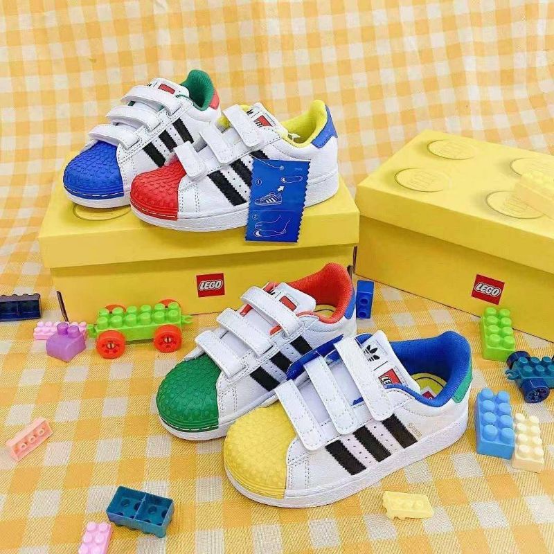 Jual ADIDAS SUPERSTAR X LEGO PREMIUM KIDS | Shopee Indonesia