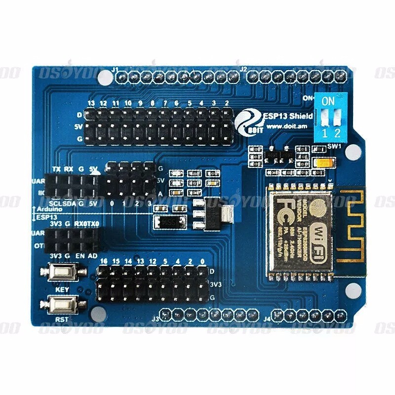 Jual ESP8266 ESP 13 Web Sever serial WiFi expansion board shiled Arduino | Shopee Indonesia