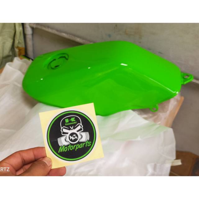 Jual Tangki Ninja 150 R SS hijau muda original Kawasaki 51001-0850-777 ...