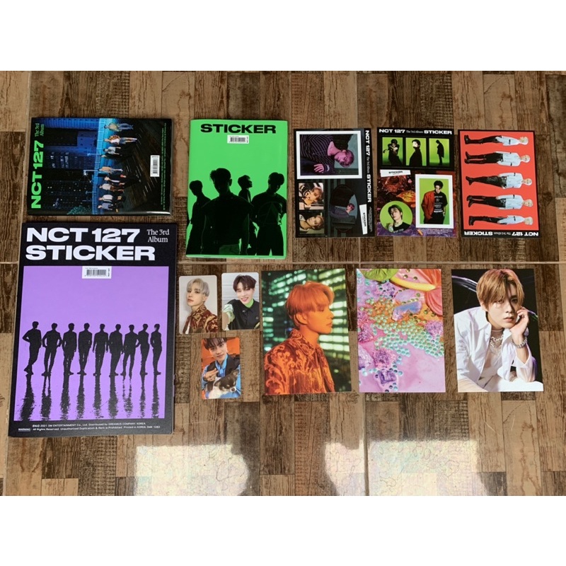 Jual [SHARING] NCT 127 ALBUM - STICKER (photobook ver, sticky ver ...