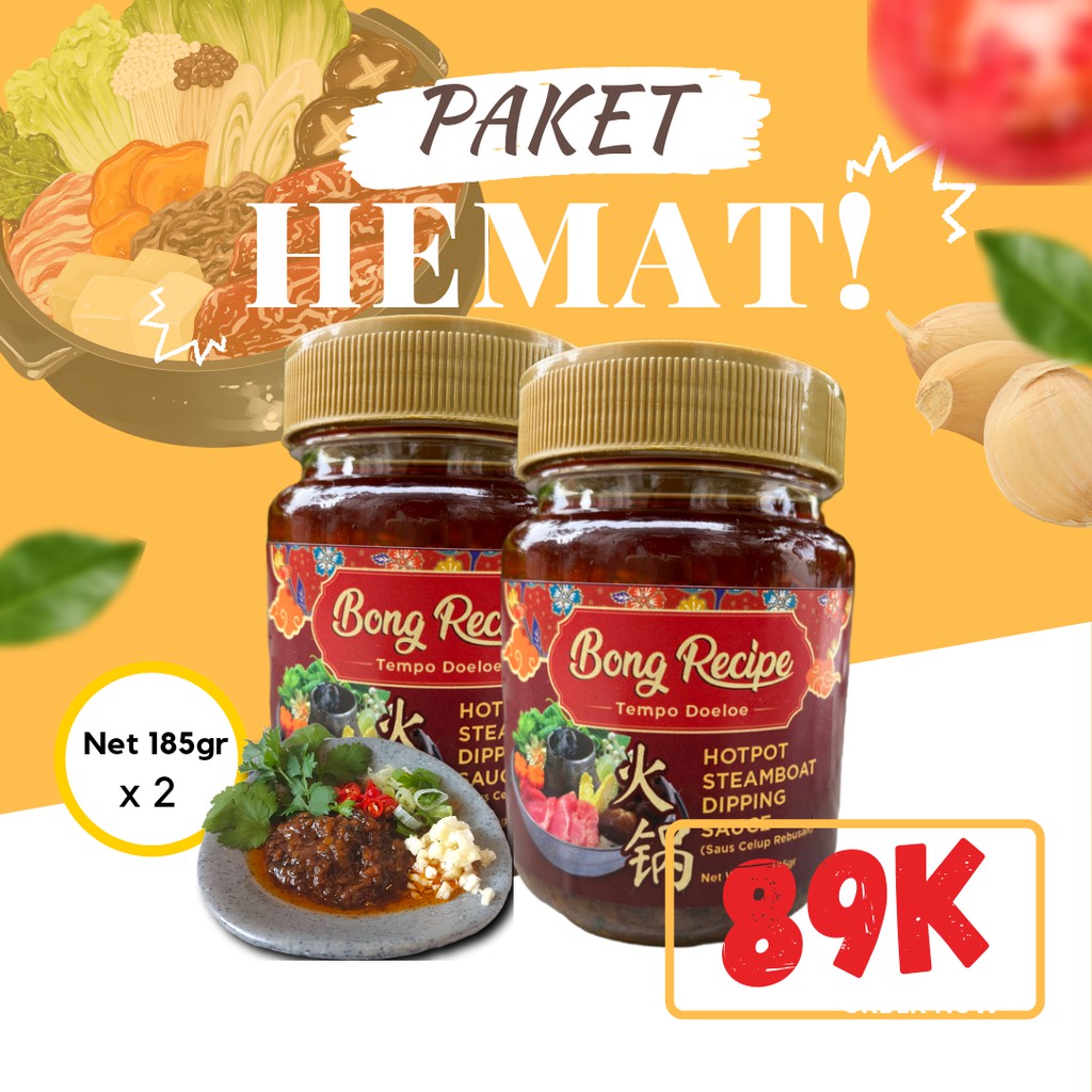 Jual Paket Bumbu Celup Bong Recipe special Suki/ Shabu shabu/hot pot ...