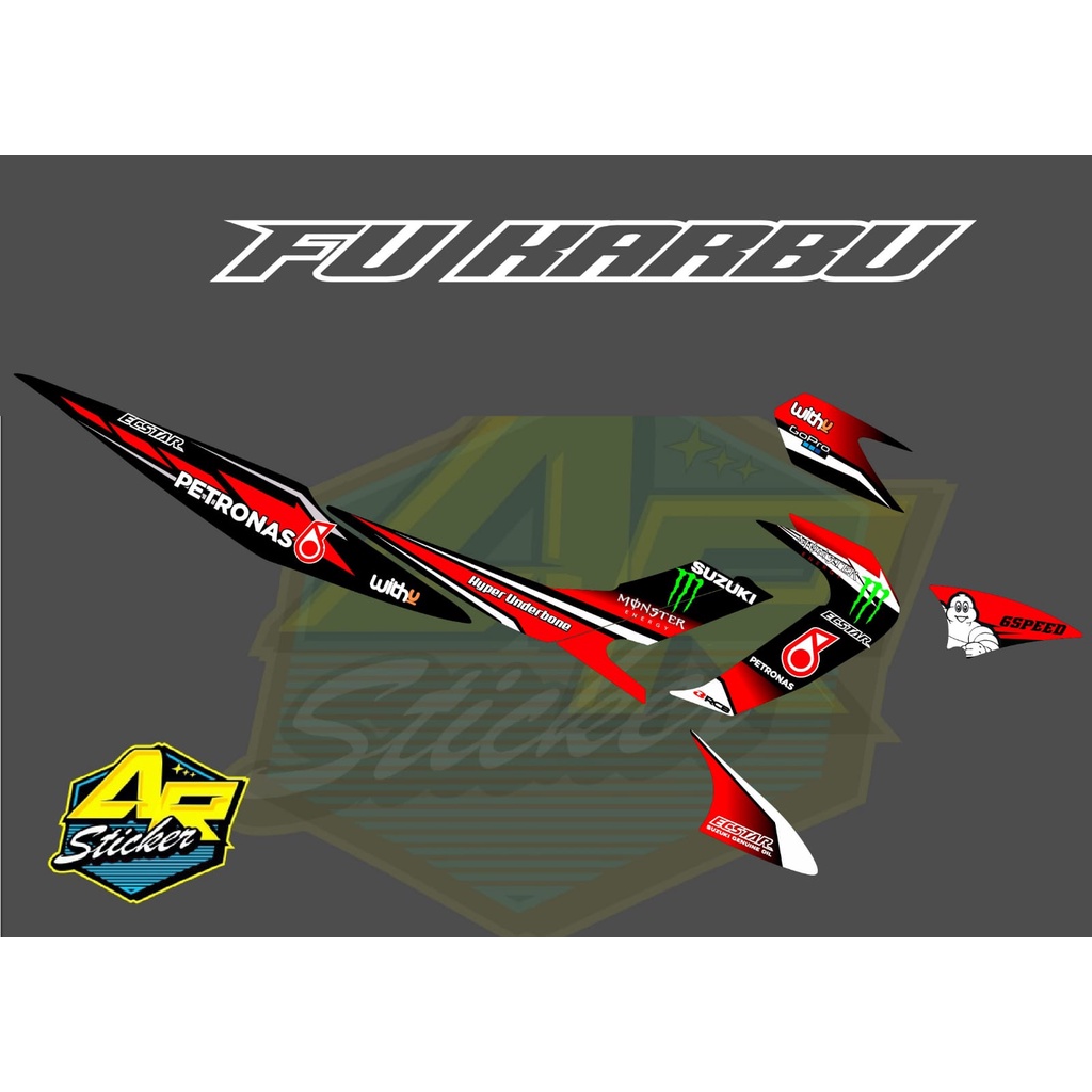 Jual Striping satria fu Barong / Striping satria Barong /Striping ...