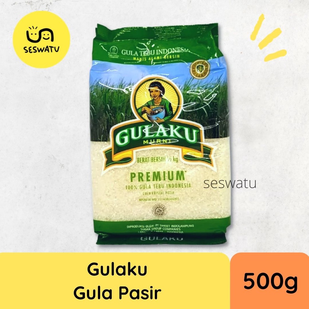 Jual Gulaku Gula Pasir Premium - 500gr 1/2kg | Pemanis Minuman Teh ...