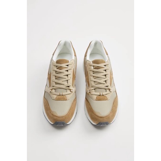 Jual 08 SAND COLOUR RUNNING by ZARA + PAPER BAG ZARA | Shopee Indonesia