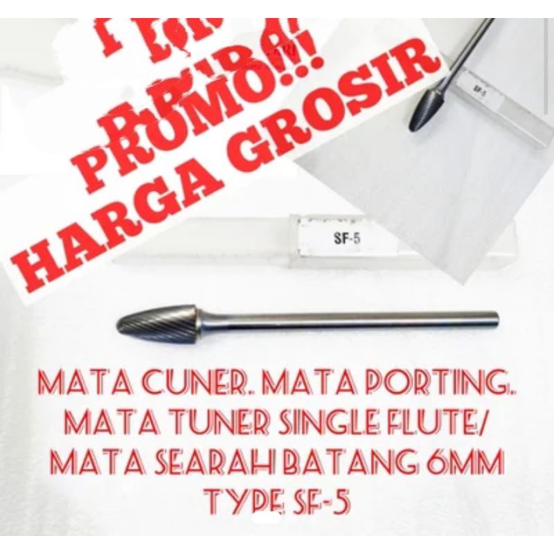Jual mata tuner. cuner. mata porting. batang 6 kepala 12 kerucut mata ...