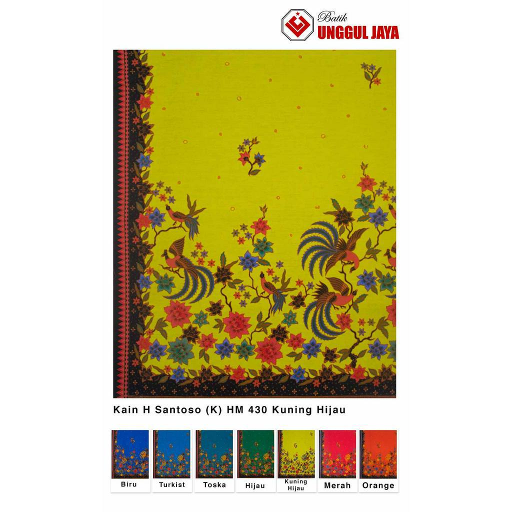 Jual Kain Batik Unggul Jaya - Putri Jelita - H Santoso Hitam Manis 430 ...