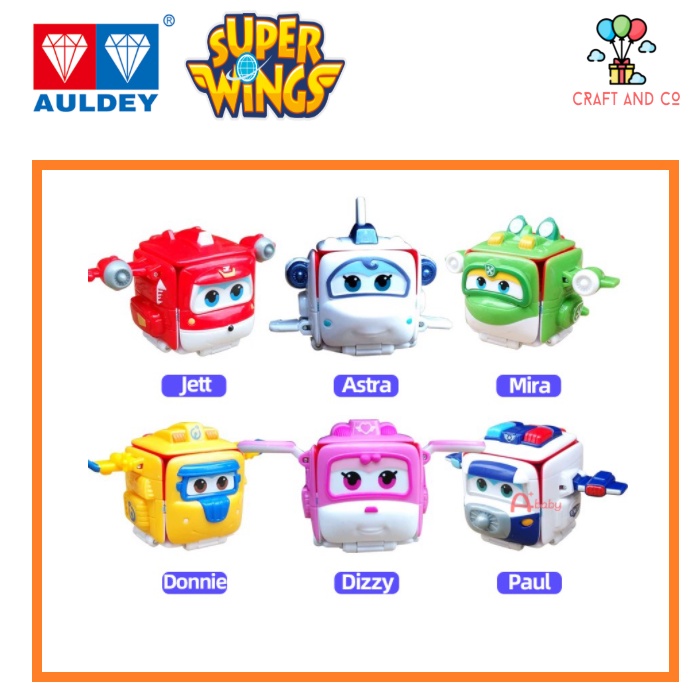 Jual Mainan Auldey - Superwings super wings fun parcel deformation ...