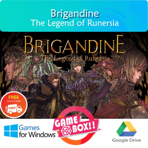 Jual GAME PC BRIGANDINE THE LEGEND OF RUNERSIA - DIGITAL PC LAPTOP ...