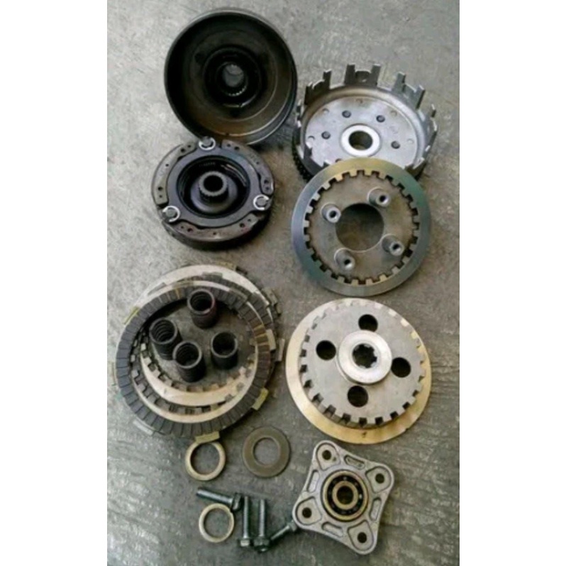 Jual rumah kopling set kampas ganda honda grand/supra x/supra fit/legenda/revo lama/fiy new ori ...