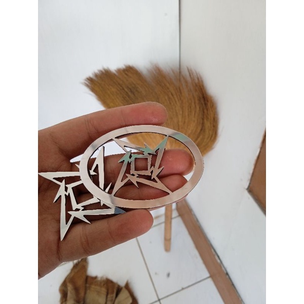 Jual emblem logo stir mobil custom stainles | Shopee Indonesia
